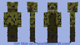 [FNaF 3] Springtrap "The Main Attraction" Minecraft Skin