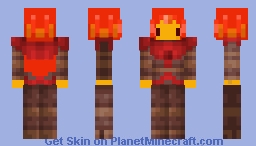 Flame Princess - Adventure time Minecraft Skin