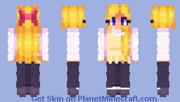 - Sanae Human - X-Ford - Minecraft Skin
