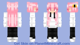 Aeecii long hair (Hive style) Minecraft Skin