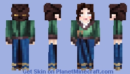 [X] Hanbok | Jade Lady Minecraft Skin