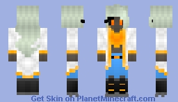 pale garden scientist Minecraft Skin