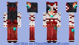Kitsune Fox Minecraft Skin
