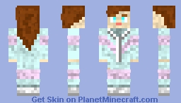 Alex Blue Minecraft Skin