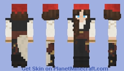Female Pirate Chi Minecraft Skin