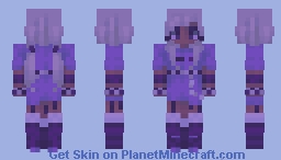 ultraviolet Minecraft Skin