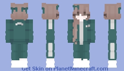 Squid Games Player Outfit Girl Minecraft Skin