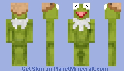 archaeologist Kermit the frog Minecraft Skin