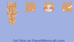 Orange braid head [FTU] Minecraft Skin