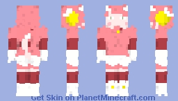 Kissy Cutie Minecraft Skin