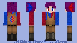 Minecraft skin OC Minecraft Skin