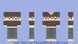 sweater and jeans outfit base Minecraft Skin