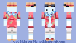 Vacation Tiny Minecraft Skin