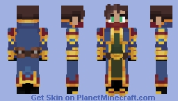 Wandering trader Quin Minecraft Skin
