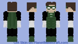 Green Lantern (Hal Jordan) | Justice League Minecraft Skin
