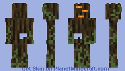 Dark Oak Creaking Minecraft Skin