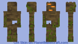 Cherry Creaking Minecraft Skin