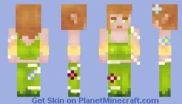 Female Elf Java Minecraft Skin