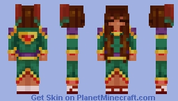 Sniffer Girl Minecraft Skin