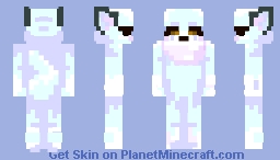 Artic fox Minecraft Skin