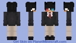 3D Nonchalant Dread head Twitcher Minecraft Skin