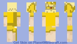 Isabelle Made Into Spartan Minecraft Skin