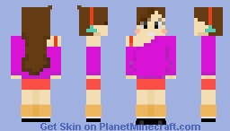 mabel 90's disco Minecraft Skin