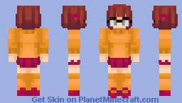 Velma Dinkley - Scooby-Doo! Mystery Incorporated Minecraft Skin