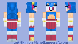 💖 [Zonia The Hedgehog] 💖 Minecraft Skin