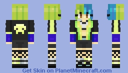 Skye (Subway Surfers) Minecraft Skin