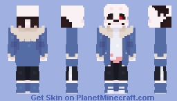 Horrortale Sans Minecraft Skin
