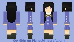 prototype yuri ddlc Minecraft Skin