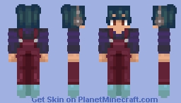 Androgynous Person w/ Headphones Minecraft Skin