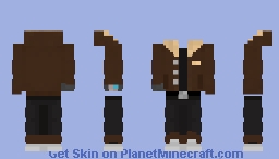 Brown Coat Base Minecraft Skin