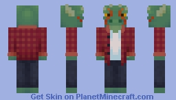 Argonian Dude Minecraft Skin