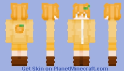 Orange +*-. Minecraft Skin