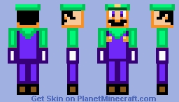 Luigi Minecraft Skins | Planet Minecraft Community
