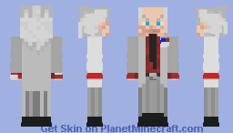 Evil Cecil Stedman ( Alternate Universe ) Minecraft Skin