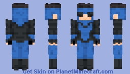 INVINCIBLE [BLUE VARIANT] Minecraft Skin