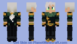 my newest skin "The Emerald Heir" Minecraft Skin