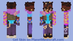 ASTRA - valorant Minecraft Skin