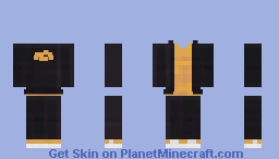 Yellow/Black Base Minecraft Skin
