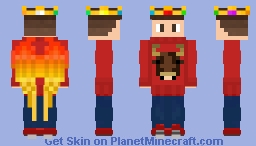 Revamped first bedrock skin Minecraft Skin