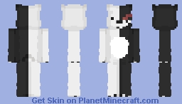 monokuma Minecraft Skin