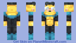 Invincible / Mark Grayson Minecraft Skin
