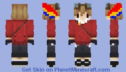 Grian; Ear wings Minecraft Skin