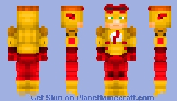 Kid Flash I (Young Justice) | DC Comics Minecraft Skin