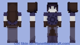 PAST AZURE | TWO TIME LORE Minecraft Skin