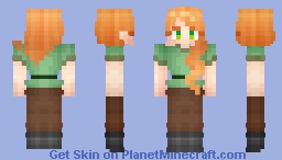 Alex by Sashaaaaa Minecraft Skin