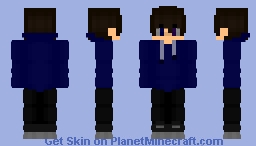 Blue Boy Minecraft Skin